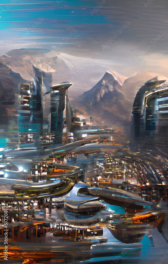 Skyline Aliens Concept