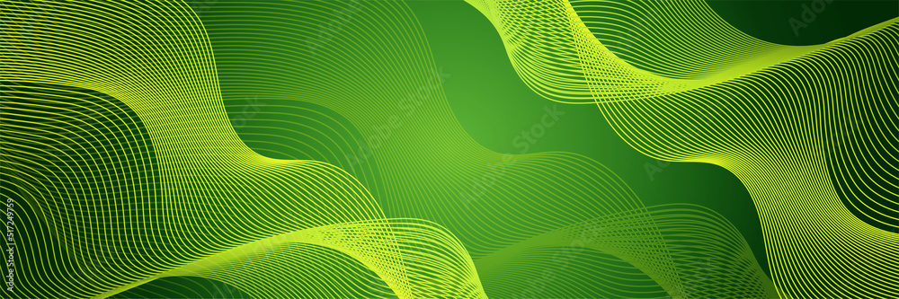 Green technology digital banner design. Design modern luxury futuristic ...