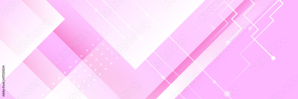 Pink technology digital banner design. Design modern luxury futuristic ...