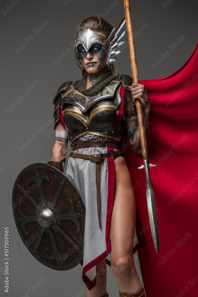 Female Warrior Armor Costume