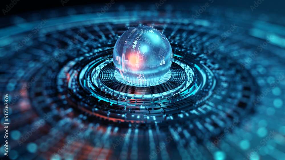 Technology background, graphical user interface/Abstract technology ...