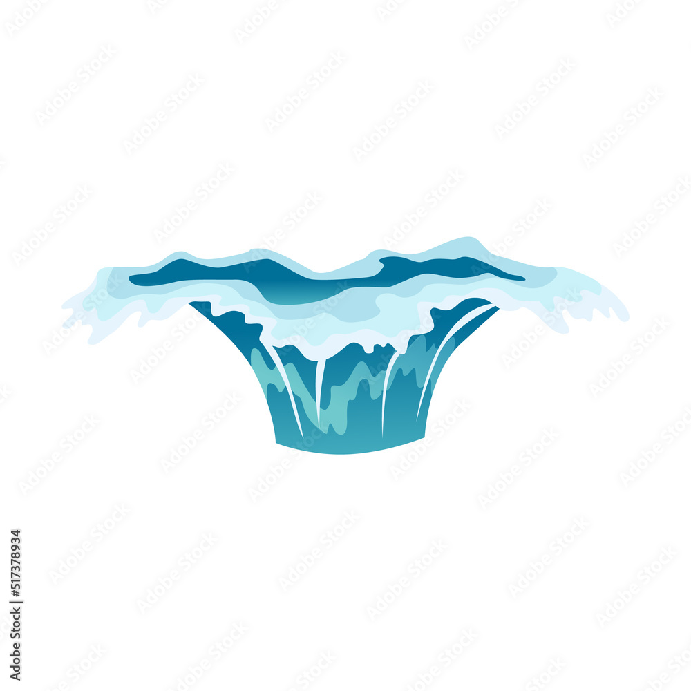 Water splash animation. Dripping water special effect. Fx sheet. Clear ...