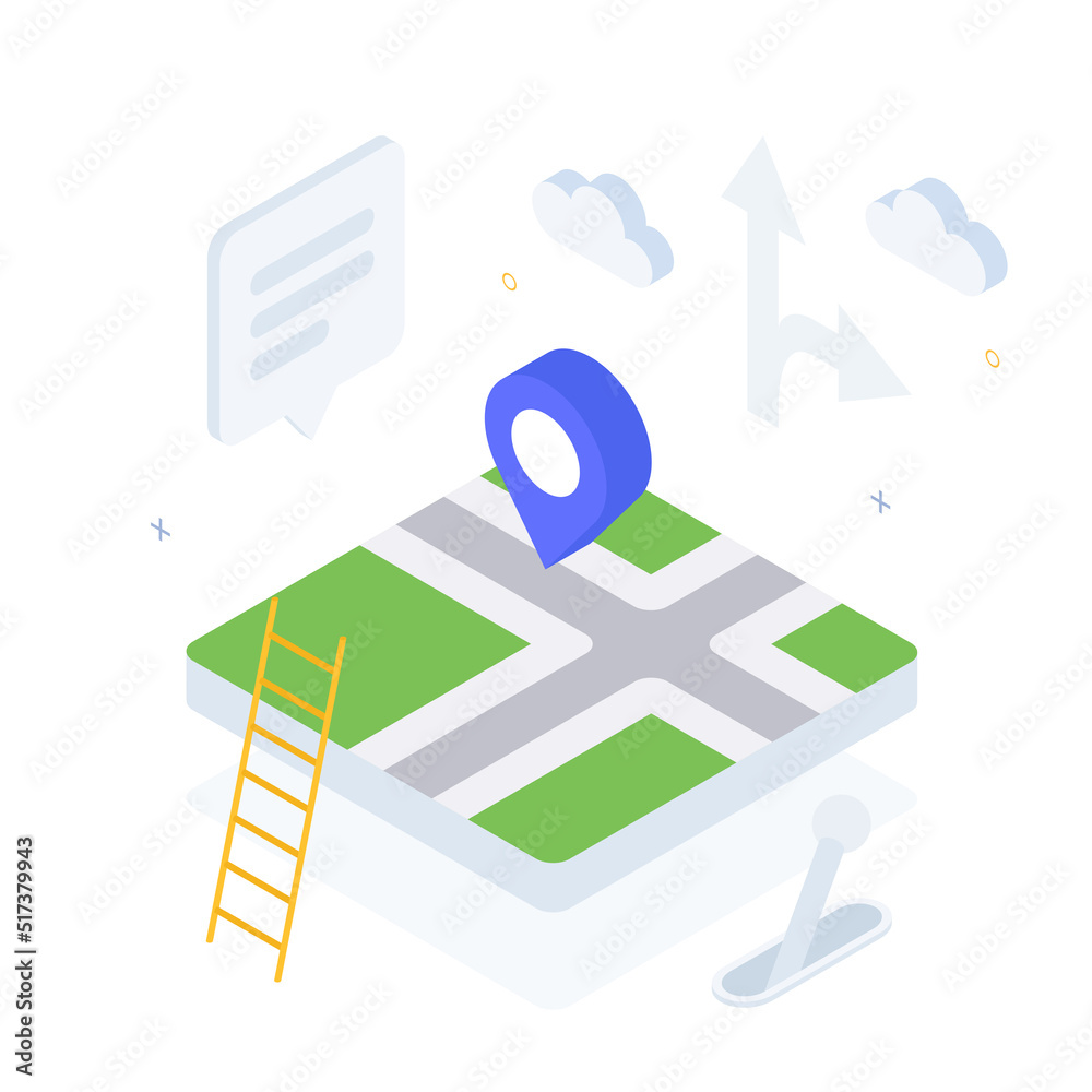 Location, pin, map, city, gps, presentation, infographic, navigation ...