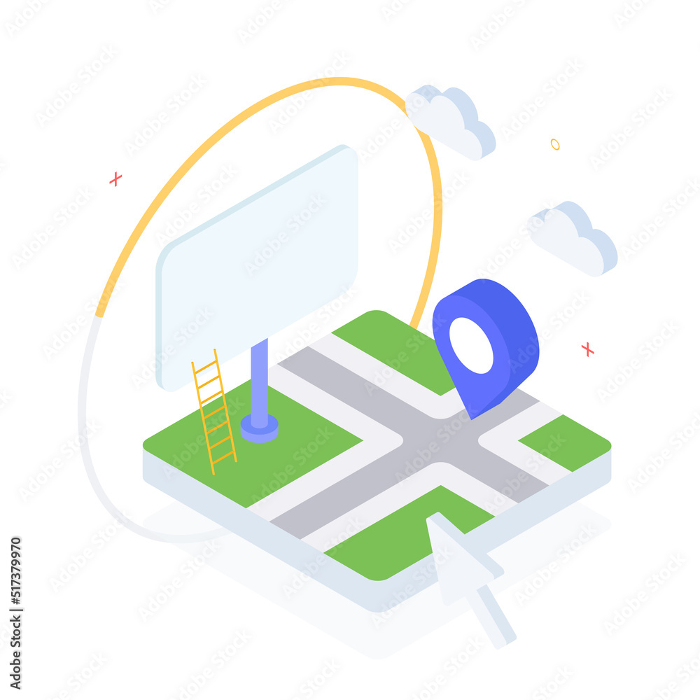 Location, pin, map, city, gps, presentation, infographic, navigation ...