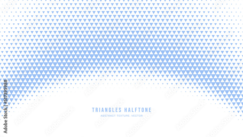Triangles Halftone Geometric Subtle Texture Vector Semi Circle Border ...