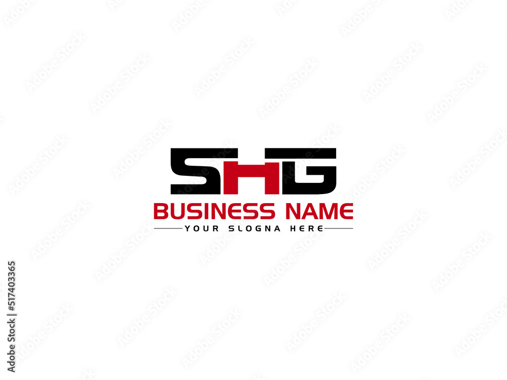 Abstract SHG Logo Icon Design, Colorful SH s h g Logo Icon Vector With ...