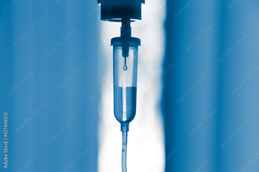 Set iv fluid intravenous drop saline drip hospital room,Medical Concept ...