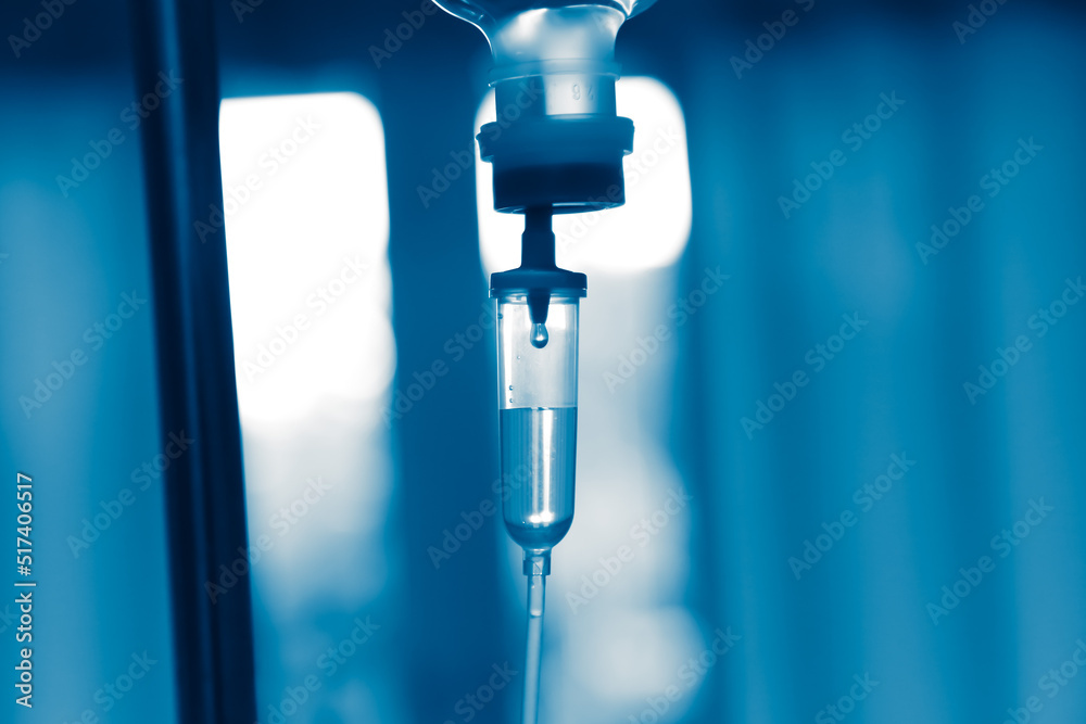 Set iv fluid intravenous drop saline drip hospital room,Medical Concept ...
