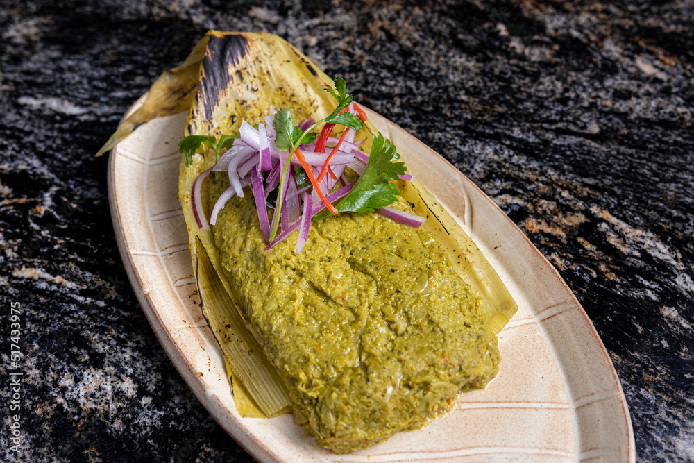 Tamales tradicionales peruanos. Stock Photo | Adobe Stock