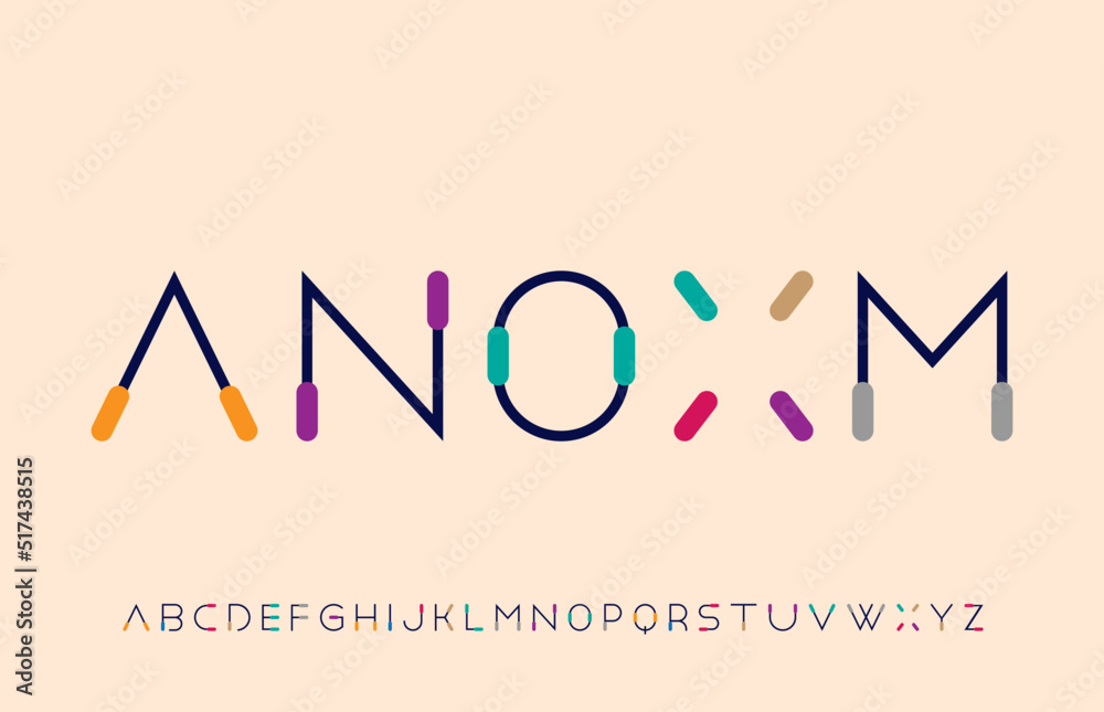 Editable modern minimal stylish calligraphy capital alphabet letter ...