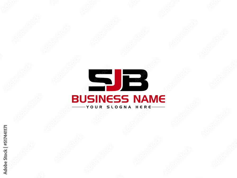 Colorful SJB Logo Icon, Letter SJ s j b Logo Image Vector Art With ...