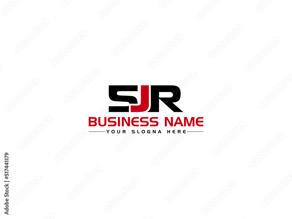 Colorful SJR Logo Icon, Letter SJ s j r Logo Image Vector Art With ...