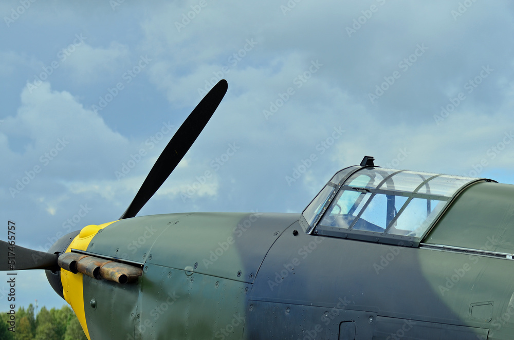 Hawker Hurricane, World War 2 Battle of Britain fighter Stock Photo ...