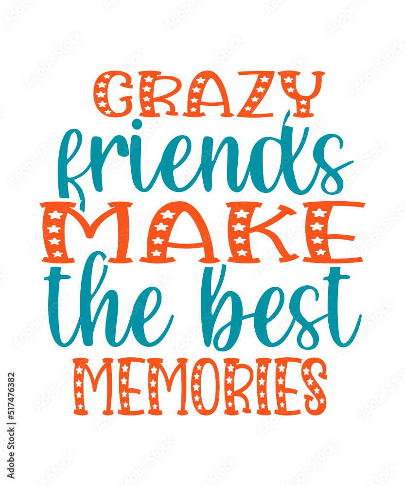 Friendship Bundle SVG Cut Files, Vector Printable Clipart, Friendship ...