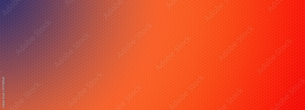 Orange gradient background blank. Horizontal banner or wallpaper ...