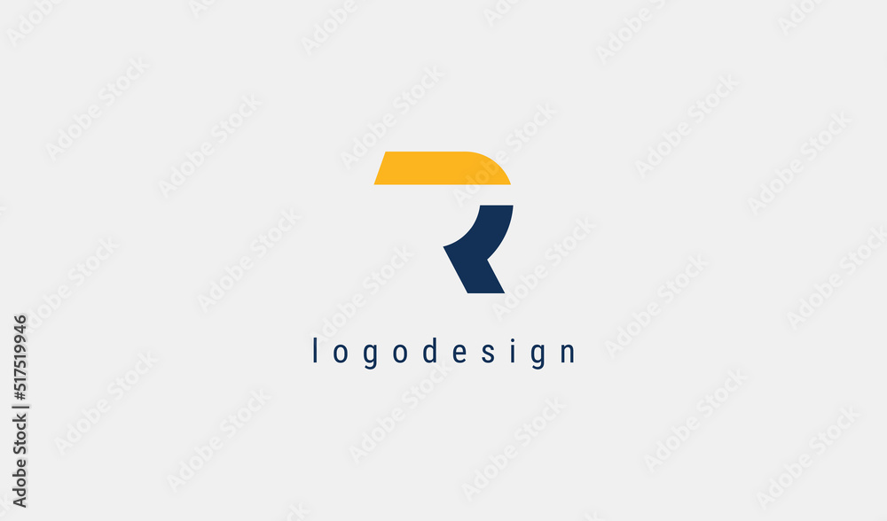 Modern Letter R Logo. Usable for Business and Branding Company Logos ...