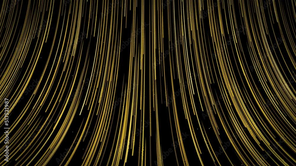 Meteor falling rain particles, 4K,Abstract Digital Data transfer in ...