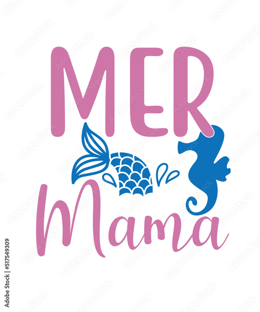 Mermaid Svg Design,Mermaid SVG Bundle, Mermaid tail SVG for cricut ...