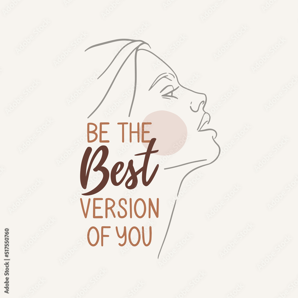 Vector illustration. Poster design, banner. Motivational, inspirational ...