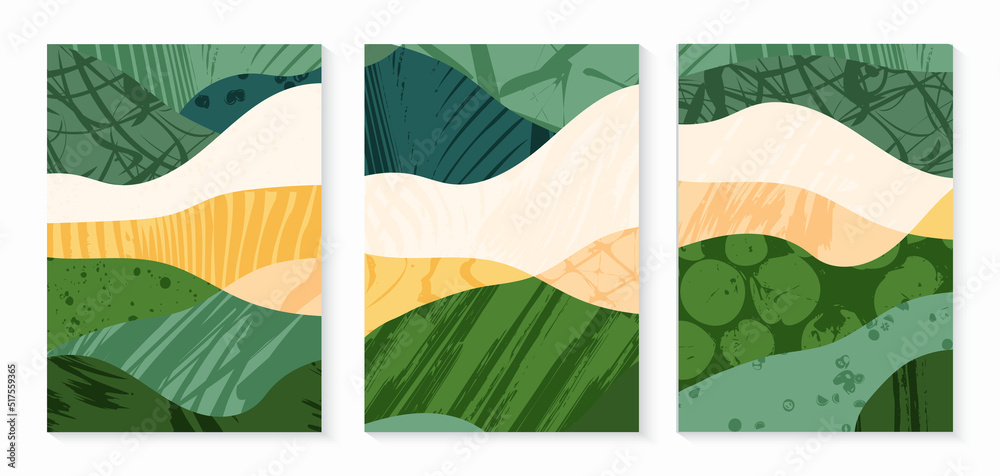 Abstract wineyard farm field pattern vector illustration. Vineyard ...