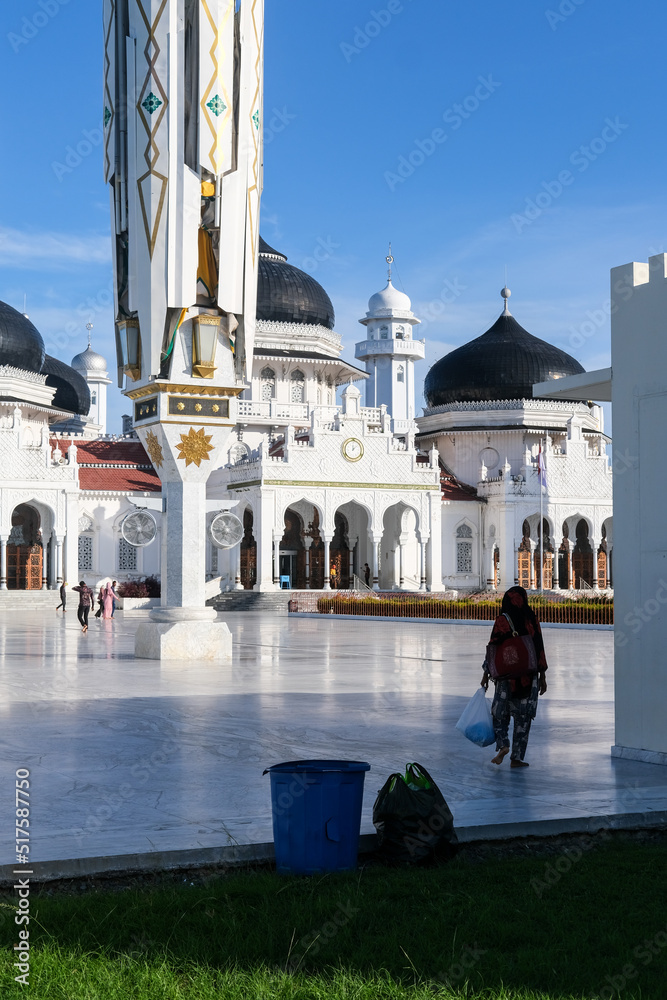 Baiturrahman Grand Mosque is one of the favorite religious tourism ...