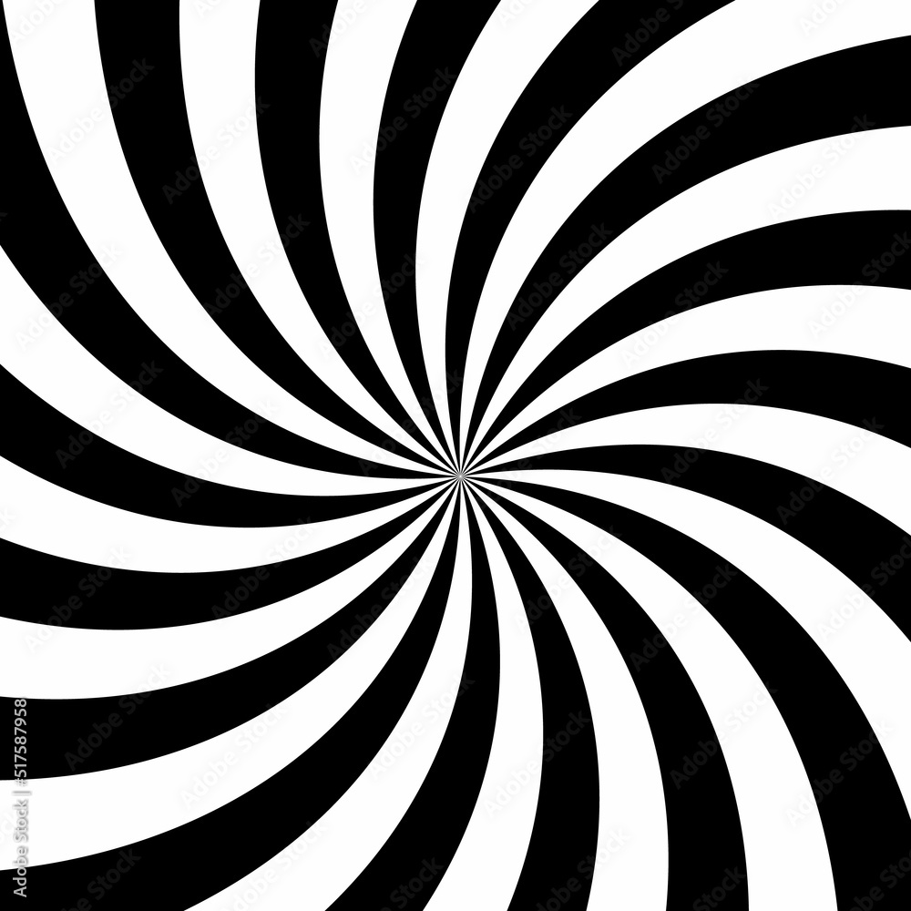 twirl abstract background black and white vector graphic design Stock ...
