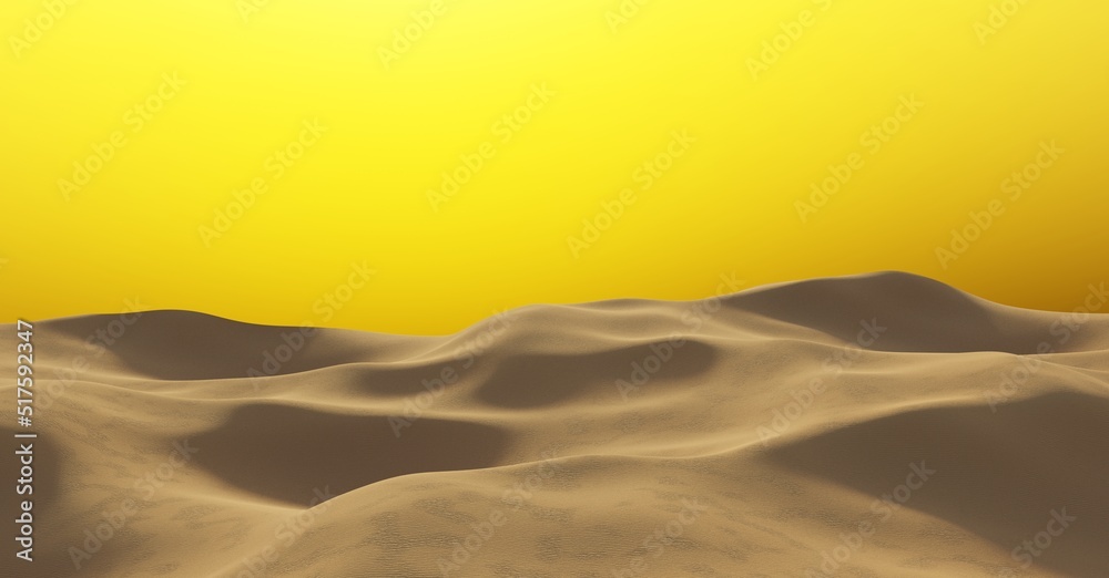 3d background illustration of sand or desert textures with high-quality ...
