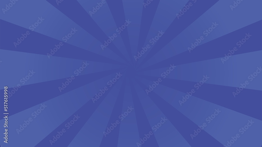 ray background focus line on center. focus line dark blue blurred on ...