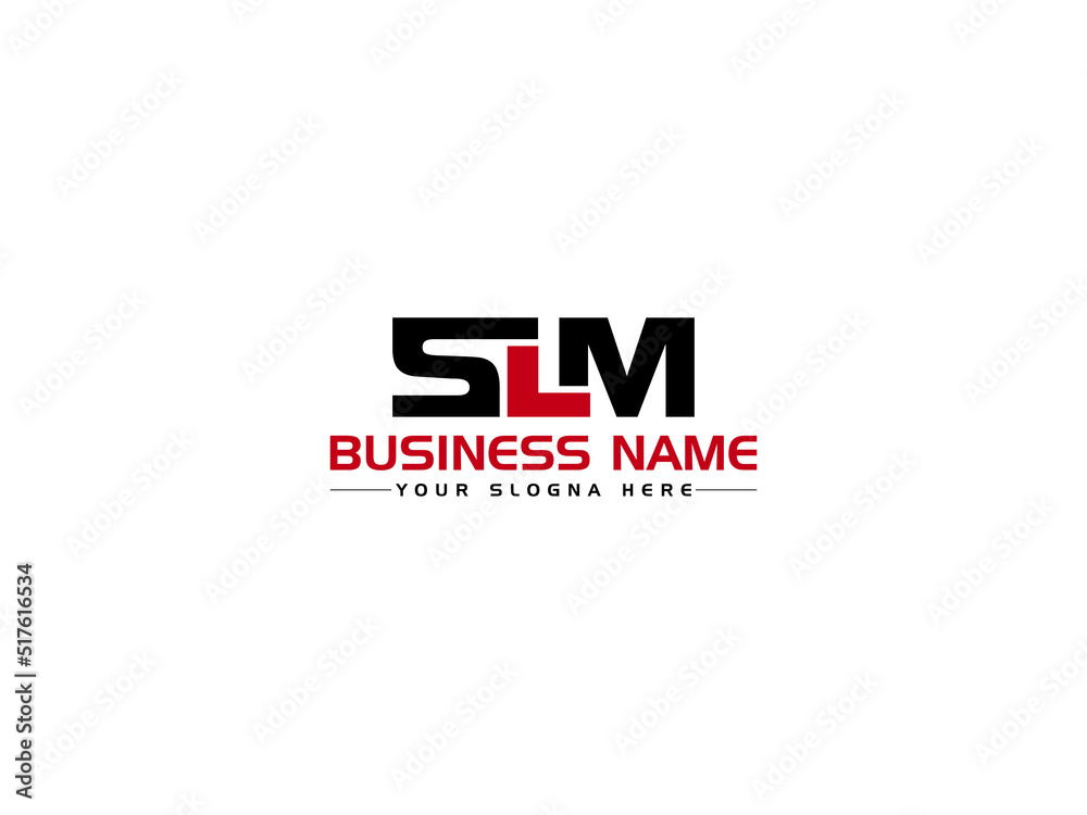 Letter SLM Logo Icon, Colorful SL s l m Logo image Vector With Creative ...