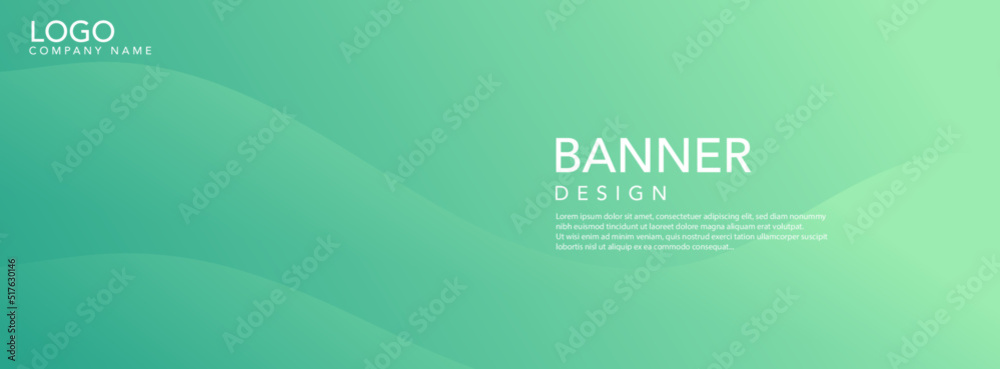 Abstract green background, Green banner, abstract background with lines ...