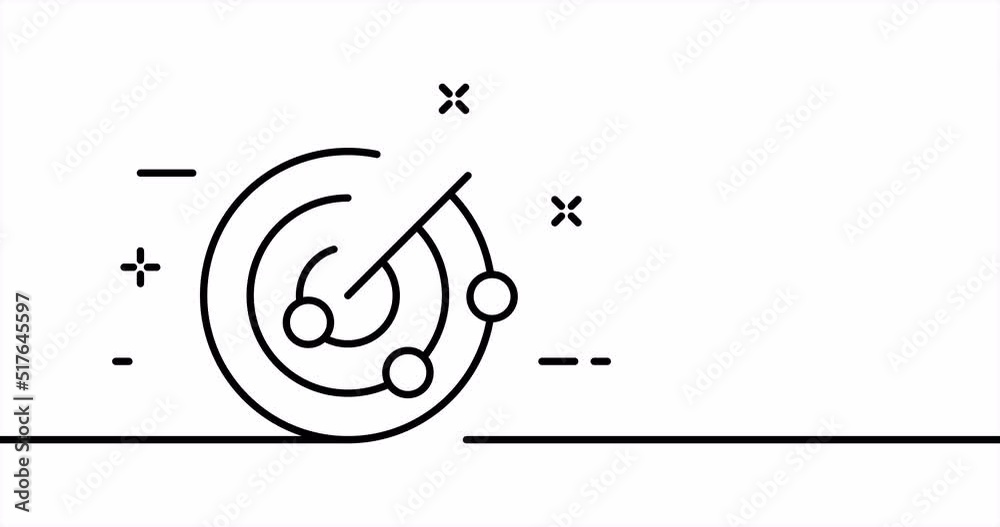 GPS navigation. Location, satellites, pointer, map, terrain, go, move ...