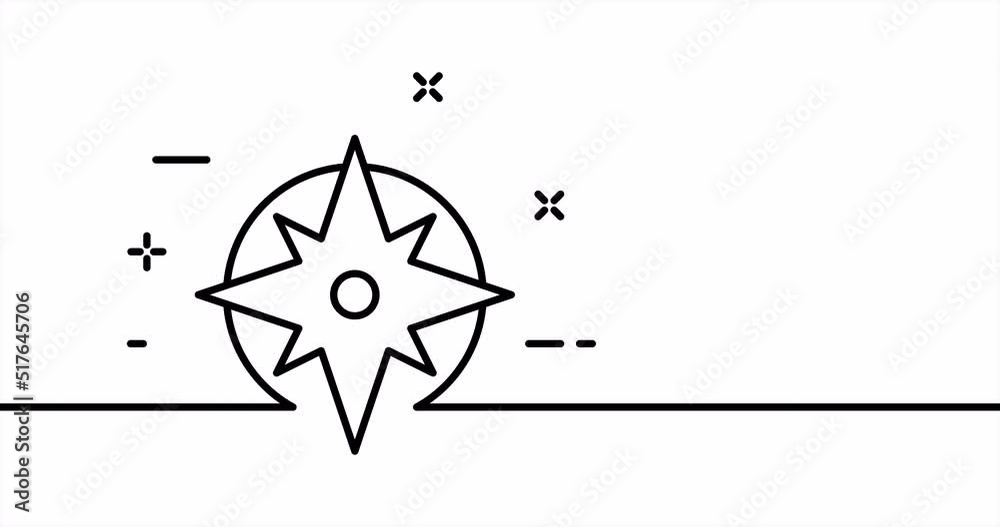 Octagonal star. Shine, light, figure, space, eight, ends. Heavenly ...