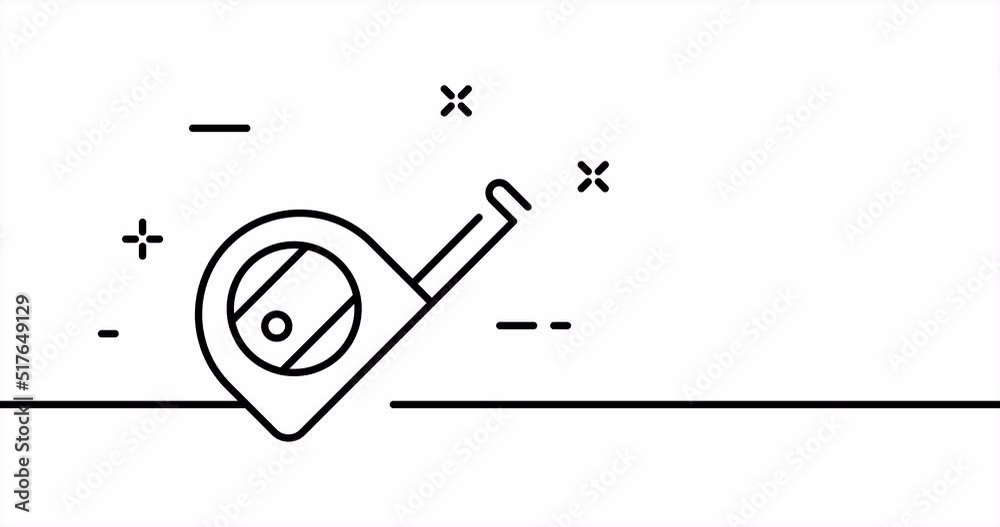Tape measure. Roulette, repairs, builder, fix, building, house, master ...