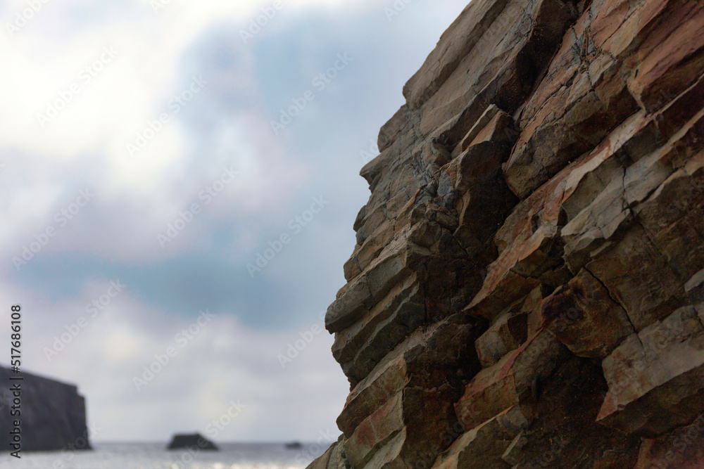 Columnar joints on the Hinomisaki coast - Shimane Peninsula and ...