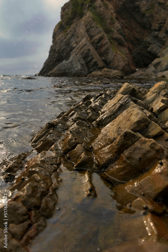Columnar joints on the Hinomisaki coast - Shimane Peninsula and ...