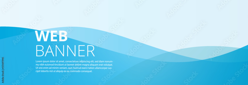 blue abstract background, Blue banner Stock Vector | Adobe Stock