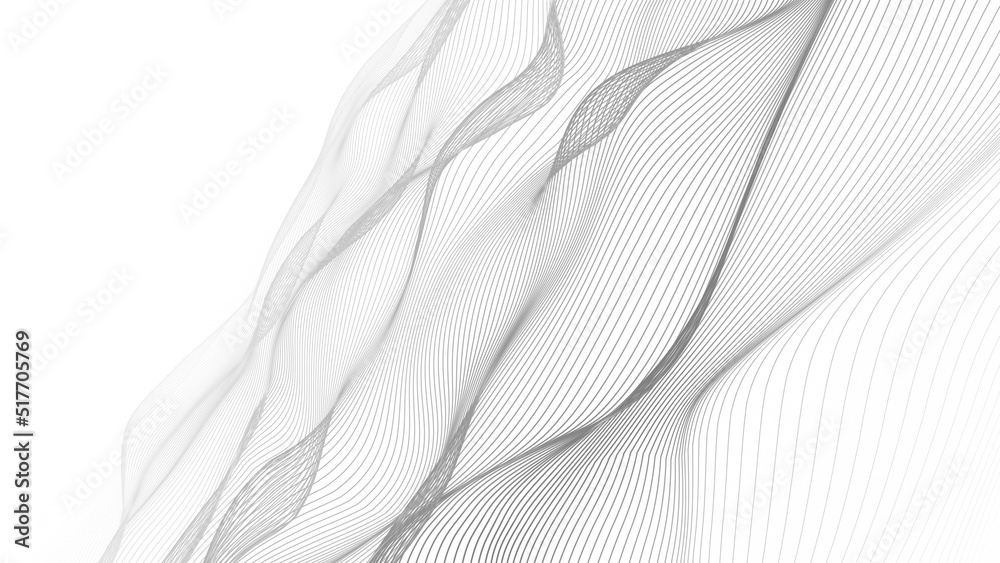 Abstract gray white technology background. Background 3d grid. Cyber ...