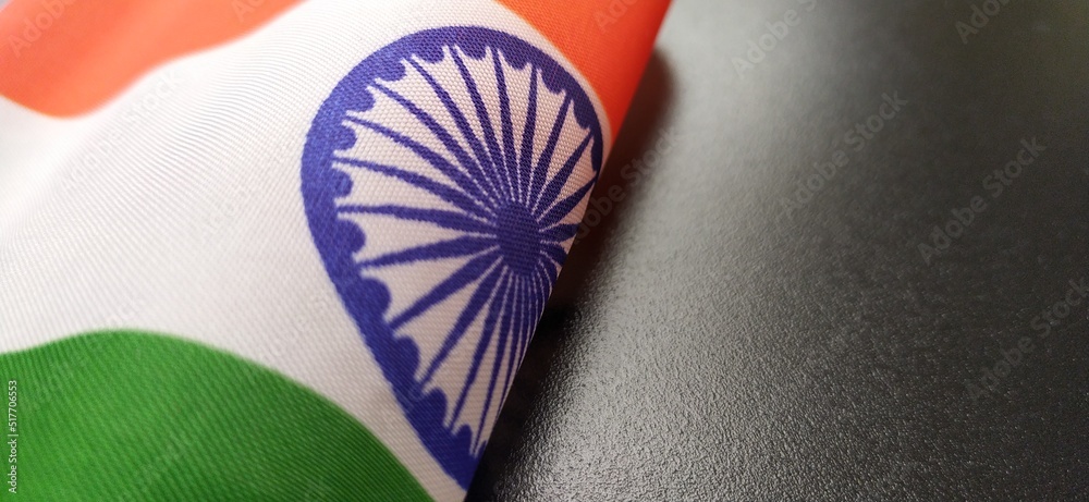 Tricolor official flag of india. August 15 independence and january 26 ...