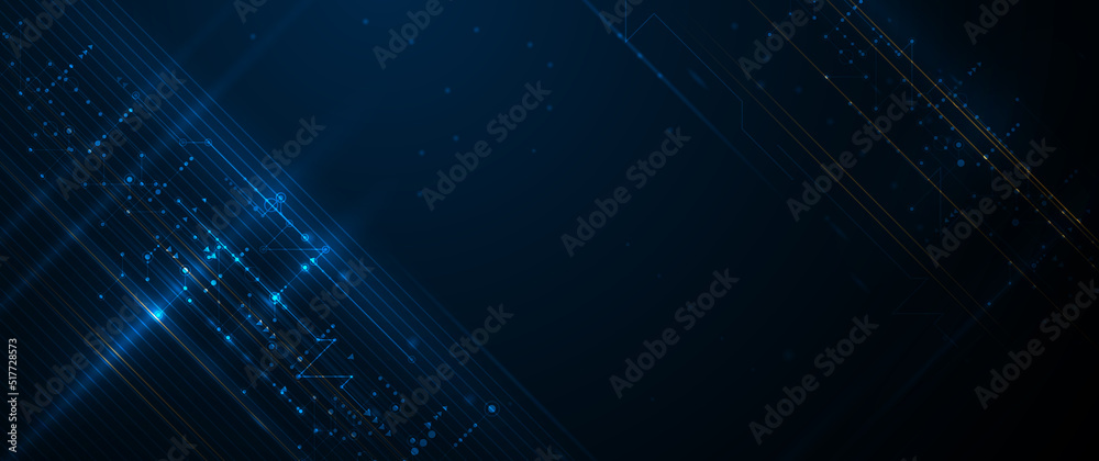 Vector Abstract circuit board, Illustration high tech energy and ...