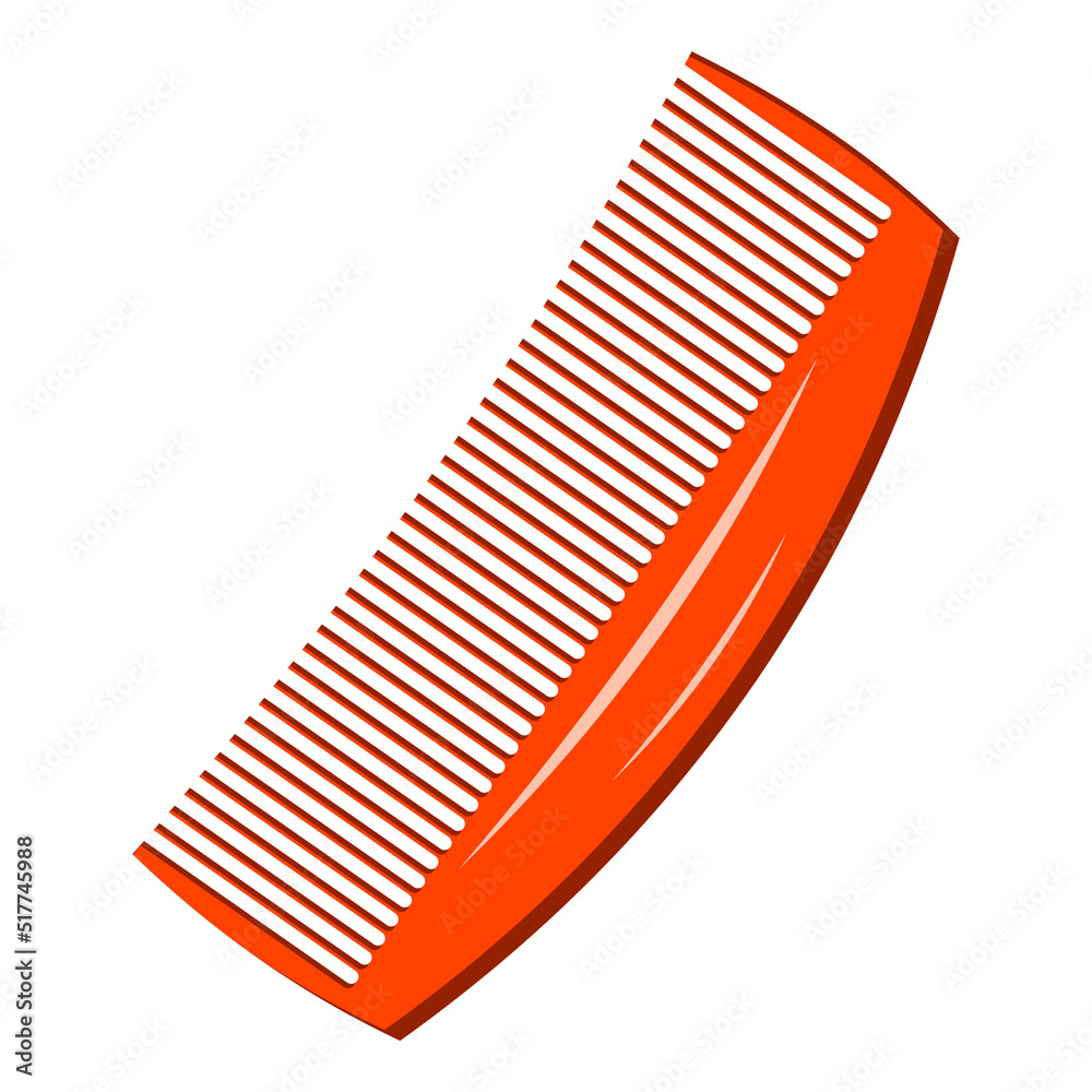 The comb is a device for combing the hair. The comb consists of knobs ...