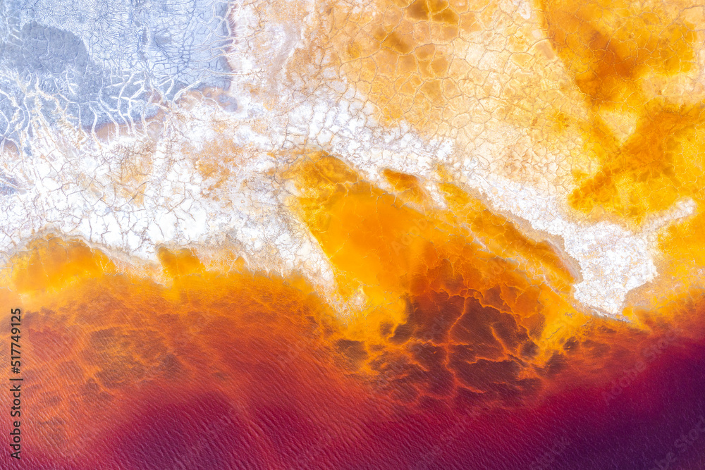 Abstract dried soil background with colorful stains Stock Photo | Adobe ...