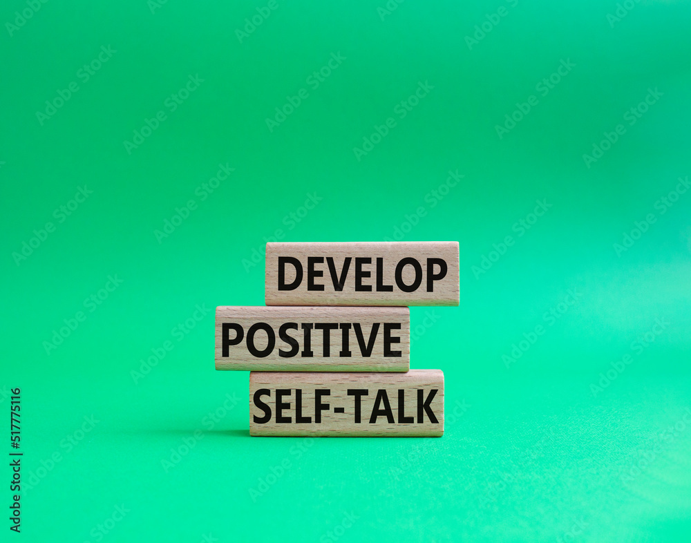 Develop positive self-talk symbol. Concept words Develop positive self ... Develop positive self-talk symbol. Concept words Develop positive self ...