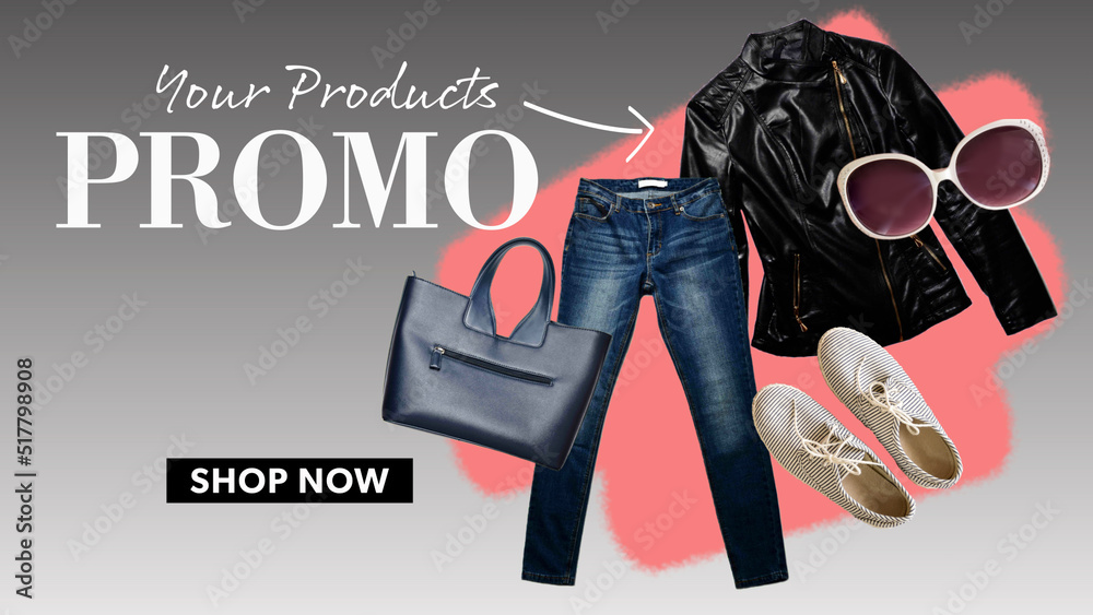 Pop Up Media Sales Promo Stock Template | Adobe Stock