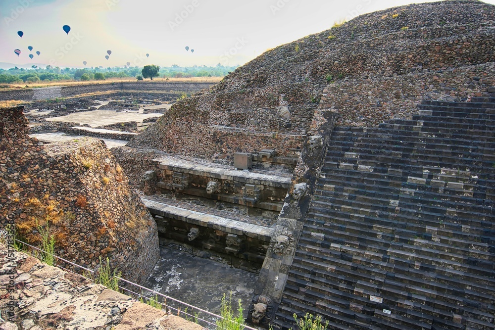 Teotihuacan, Mexico. Named by Aztecs meaning "the place where the gods ...