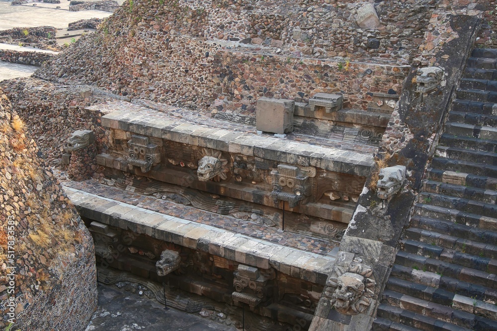 Teotihuacan, Mexico. Named by Aztecs meaning "the place where the gods ...