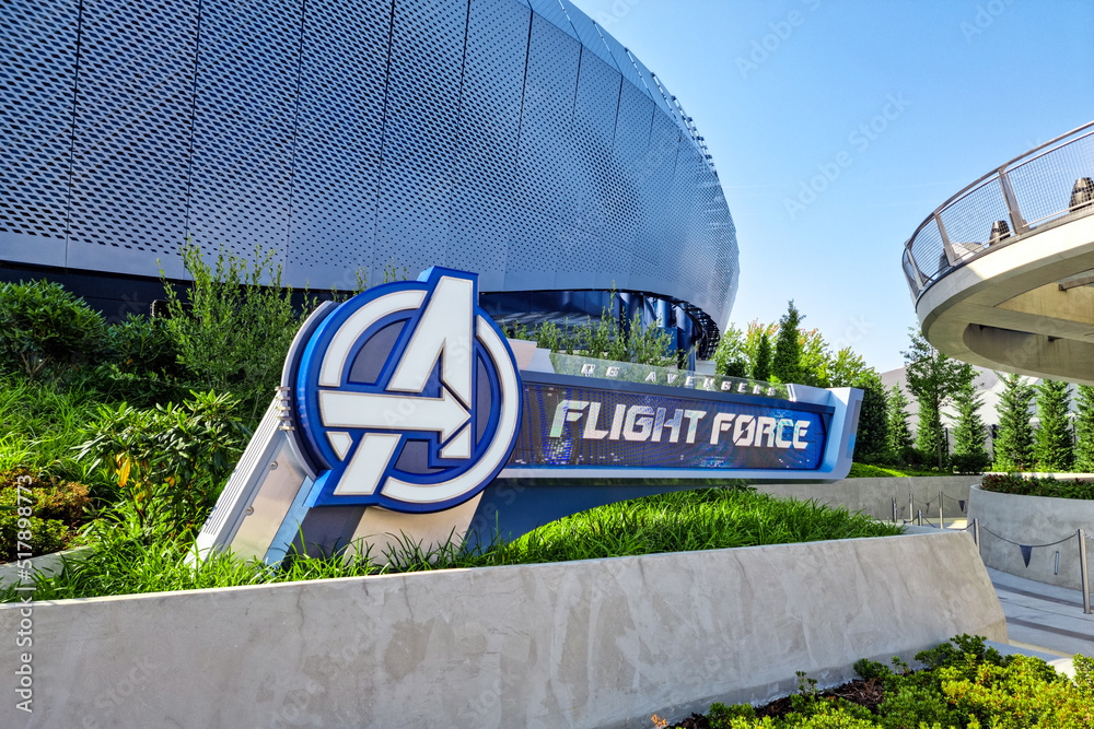 Opening of the Avengers Campus at Disneyland Paris, with the attraction ...