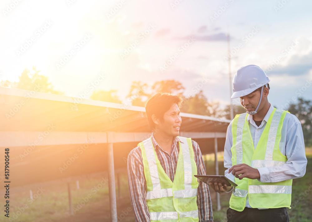 Operate in the sun and maintain solar power plants. Engineers inspect ...