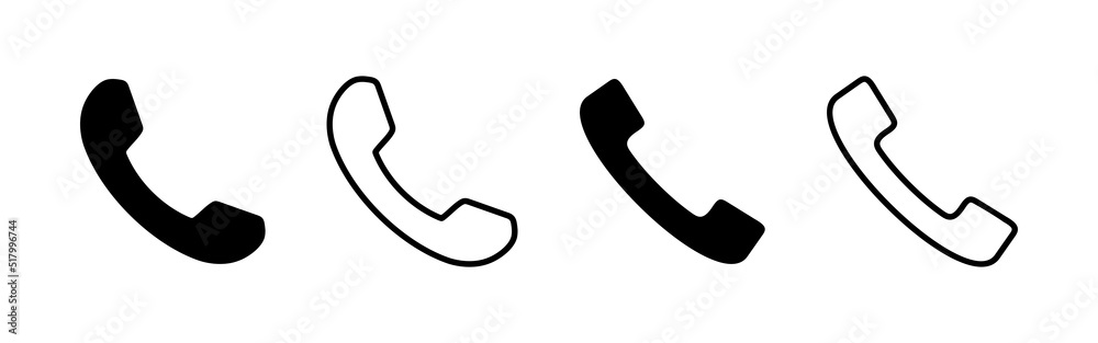 Call icon vector. telephone sign and symbol. phone icon. contact us ...
