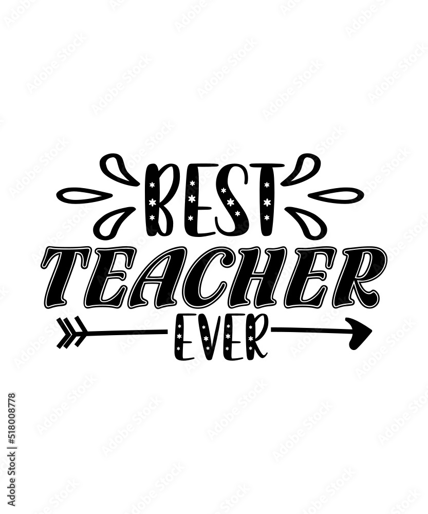 Teacher Svg Bundle, Teacher svg, Teacher Quote Svg, Teacher shirt Svg ...