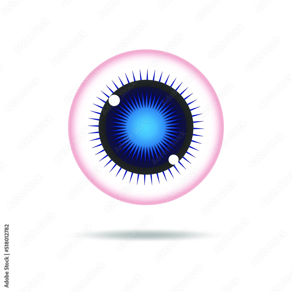 Eye Care vector logo design. Vision icon symbol isolated Stock Vector ...